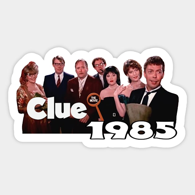 CLUE THE MOVIE - Clue - Sticker | TeePublic