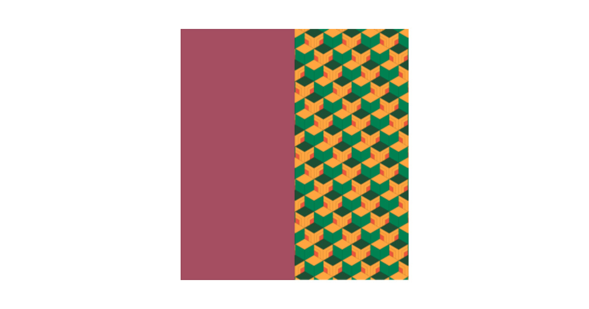 Giyuu Cloak Pattern - Kimetsu No Yaiba Giyuu - Sticker | TeePublic