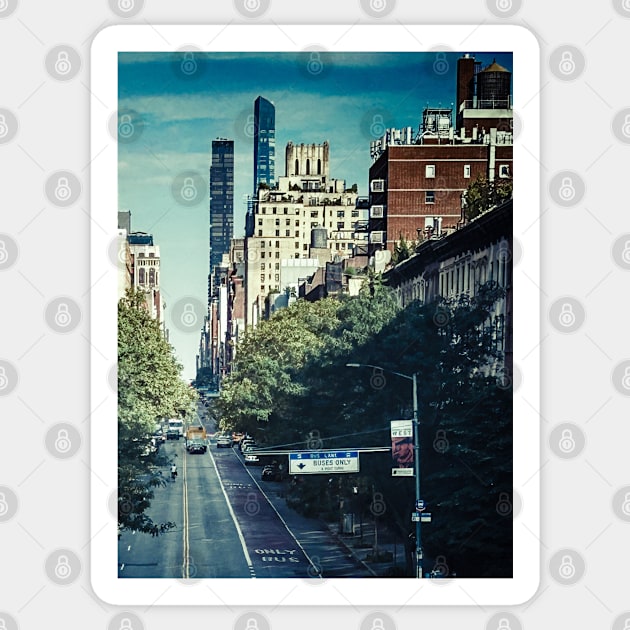 Chelsea Manhattan NYC - New York - Sticker | TeePublic