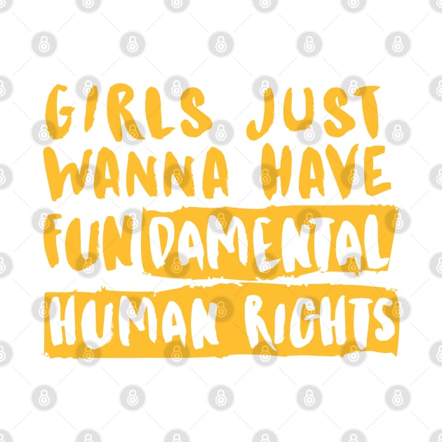 Girls Just Wanna Have Fundamental Human Rights Gender Equality T