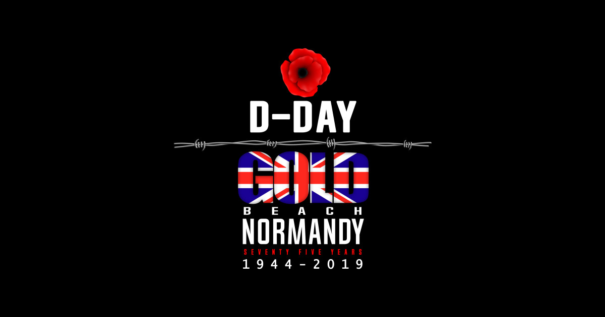 D Day Gold Beach Anniversary - D Day - Sticker | TeePublic