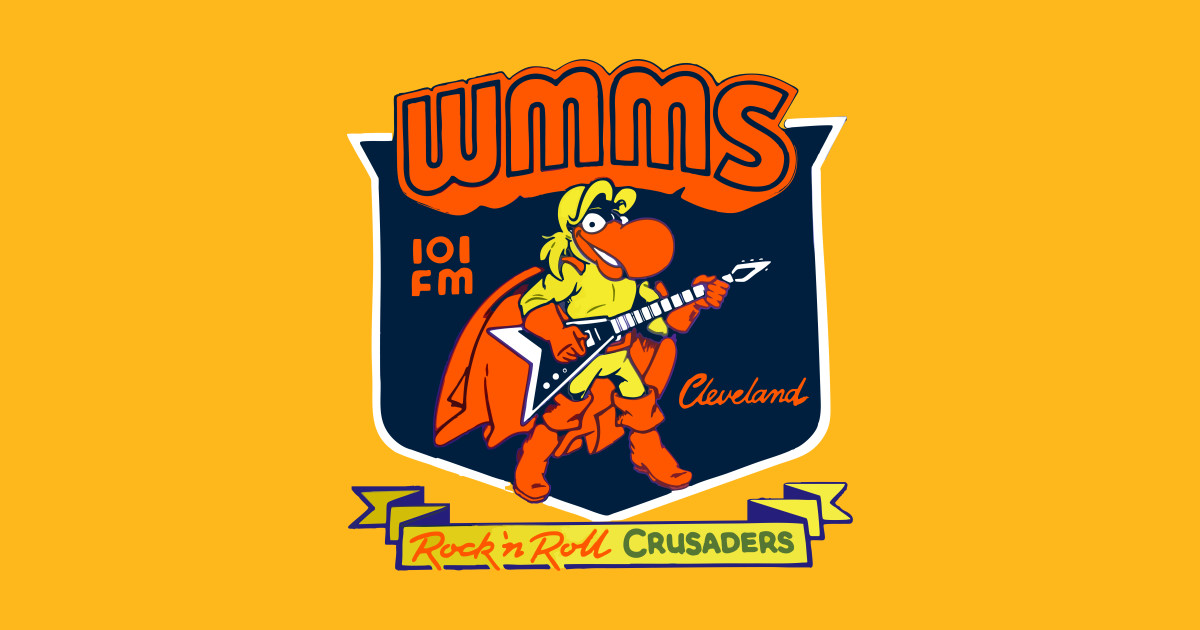 WMMS Cleveland / 80s Rock Radio Station - Radio Station - T-Shirt ...