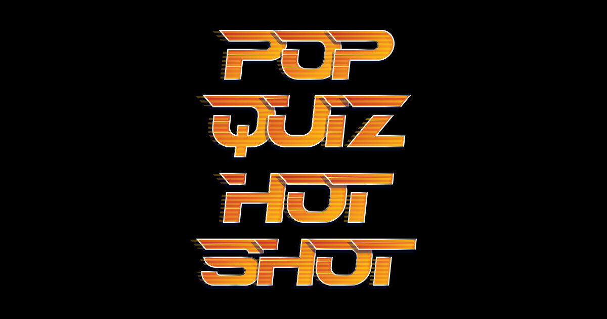 Pop Quiz Hot Shot - Speed - Sticker | TeePublic