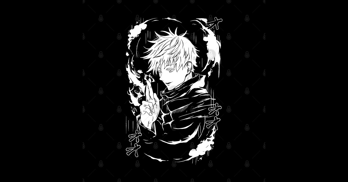 Gojo Satoru - Jujutsu Kaisen - Gojo - Posters and Art Prints | TeePublic