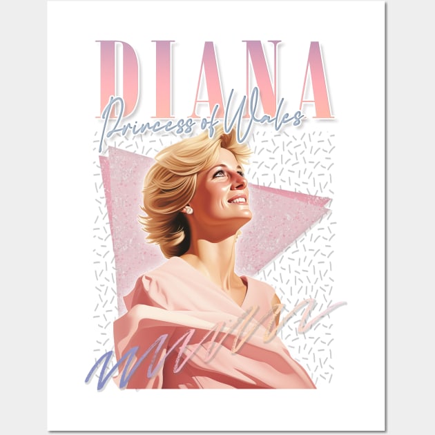 Princess Diana - 90s Retro Aesthetic Fan Design - Princess Diana ...