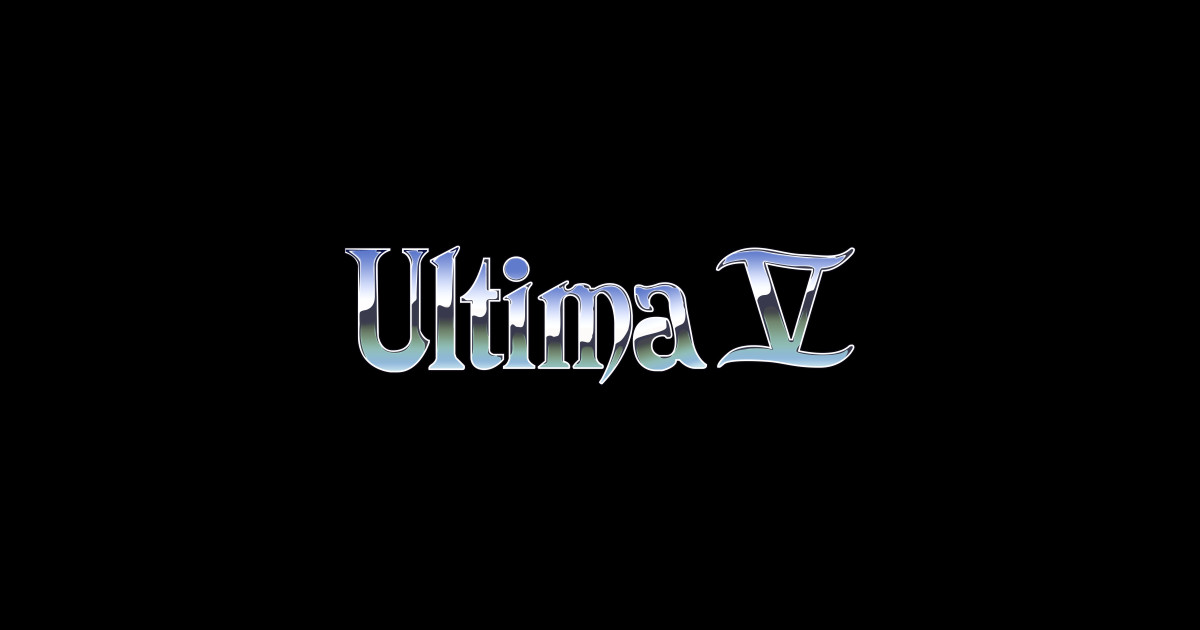Ultima V - HD Logo - Ultima - Sticker | TeePublic