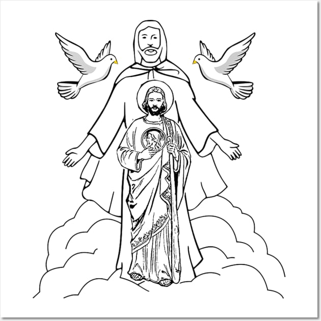 orthodox icon coloring pages saint jude thaddeus