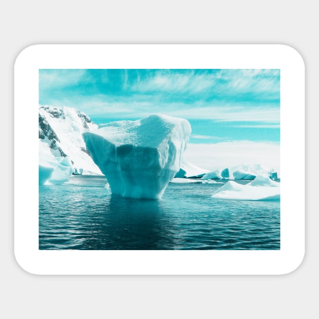 Iceberg (Color Pop) - Iceberg - Sticker | TeePublic
