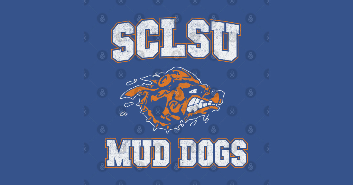 SCLSU Mudogs - vintage Waterboy logo - The Waterboy - T-Shirt | TeePublic