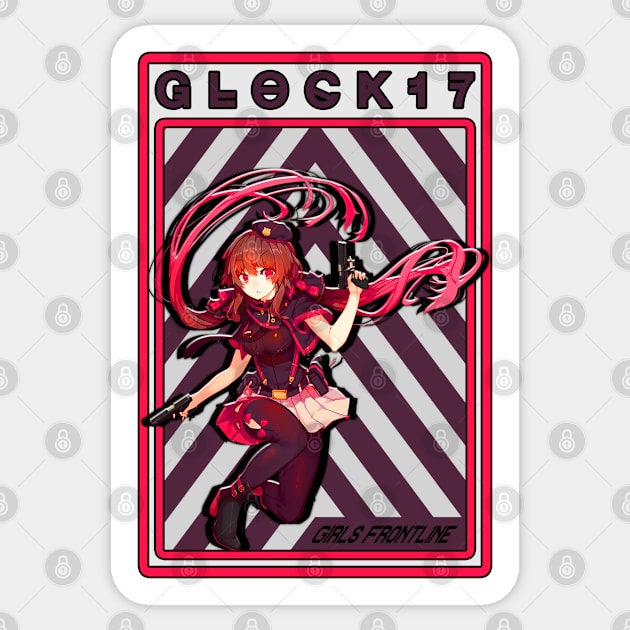 Glock 17 | Girls Frontline - Girls Frontline - Sticker | TeePublic