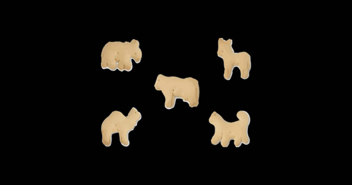 Animal crackers - Animal Crackers - Sticker | TeePublic