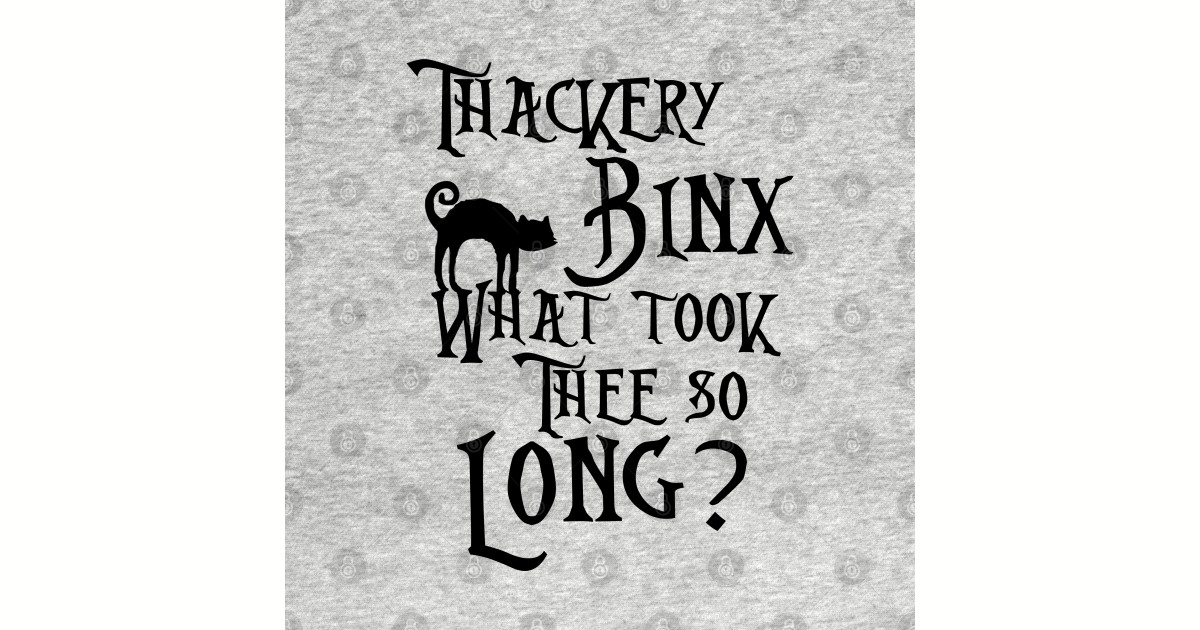 Thackery Binx - Hocus Pocus - T-Shirt | TeePublic