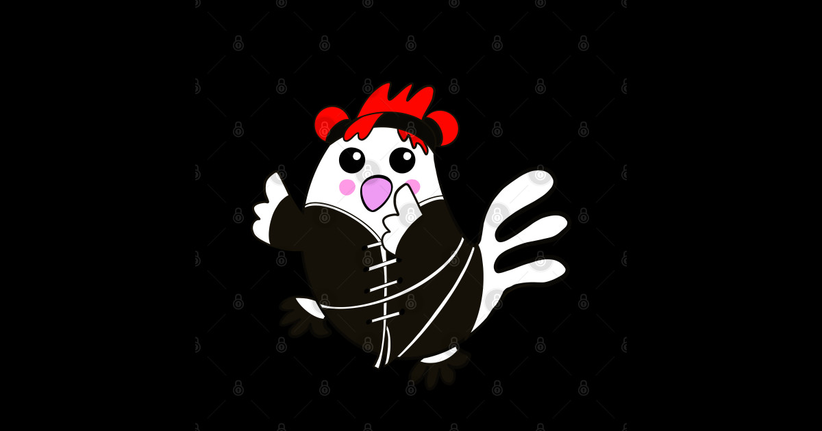 Chicken Kung Fu - Martial Arts - Sticker | TeePublic