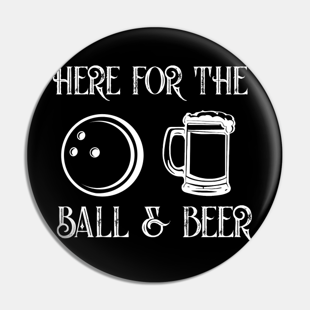 Balls & beer funny bowling alley sport drinking - Balls Beer Funny ...