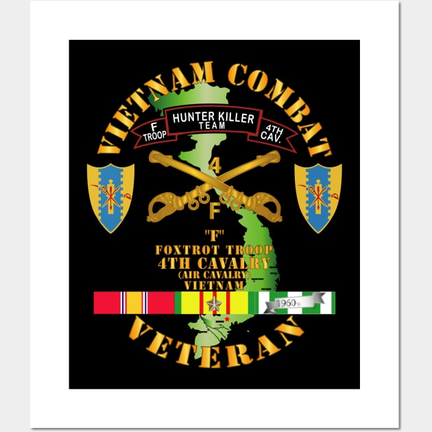Vietnam Combat Veteran - F Troop 4th Cav Hunt Kill w SVC - Brigade ...
