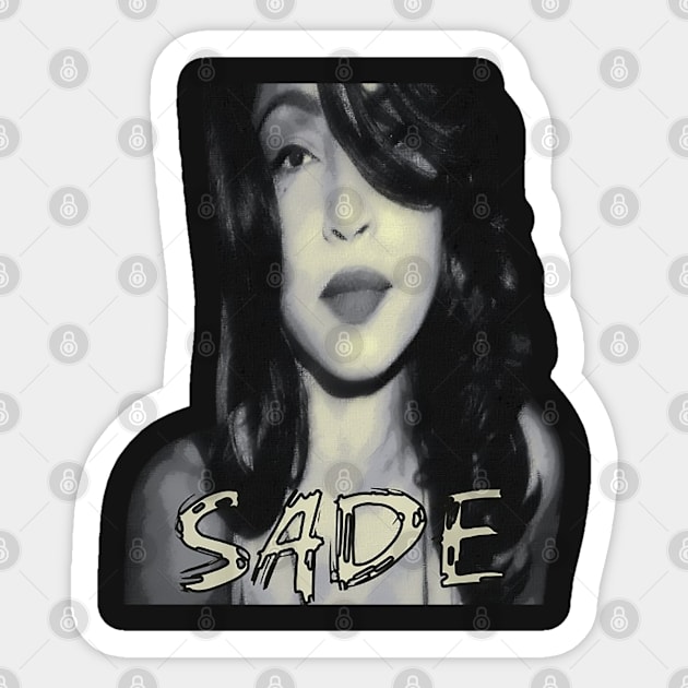 Singer Sade Fanart - Sade - Sticker | TeePublic