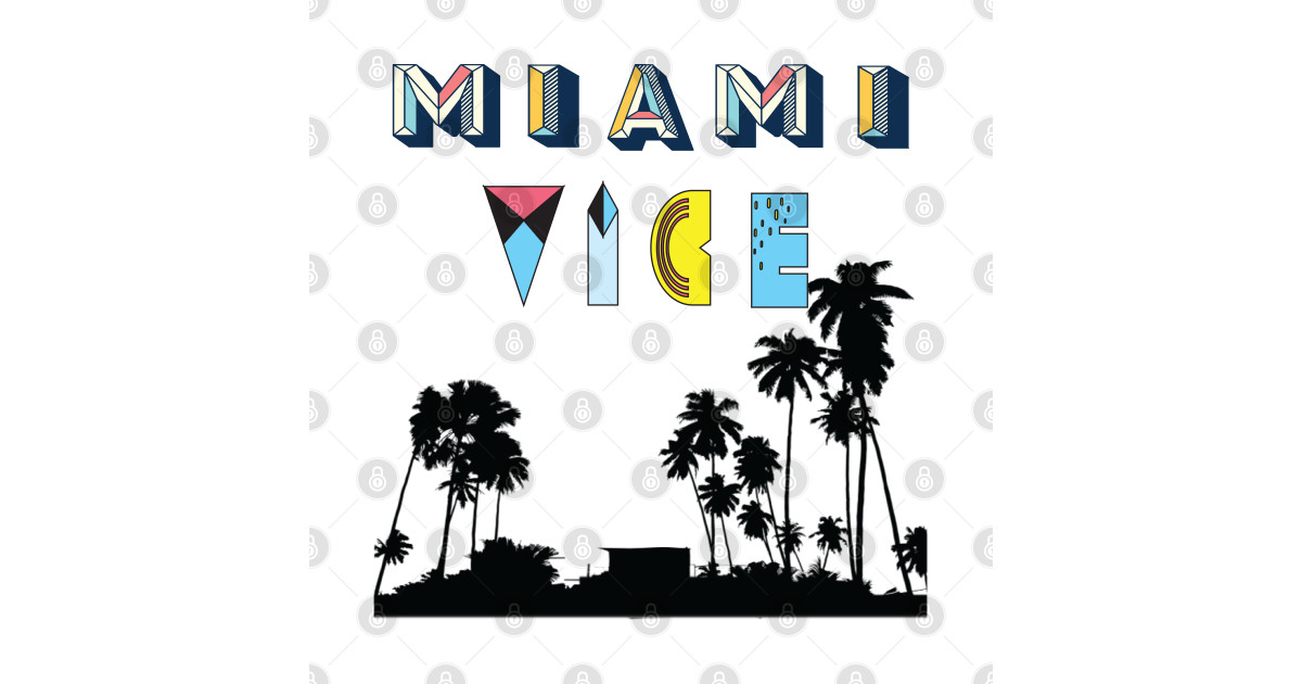 Miami Vice - Miami Vice - Crewneck Sweatshirt | TeePublic