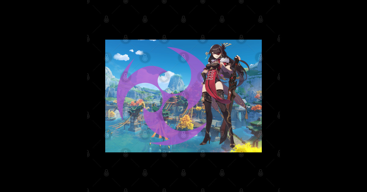 Beidou - Genshin Impact - Genshin - Sticker | TeePublic