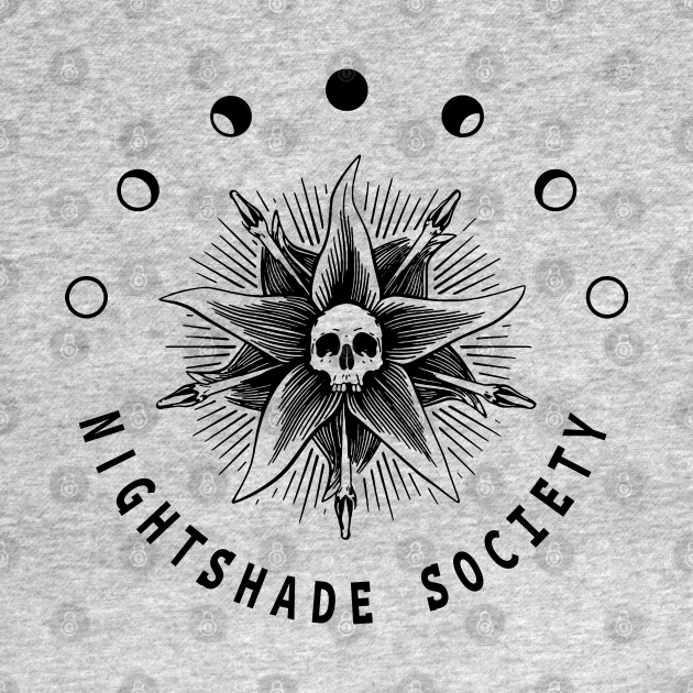 Nightshade Society Logo, Wednesday series Netflix - Nightshade Society ...