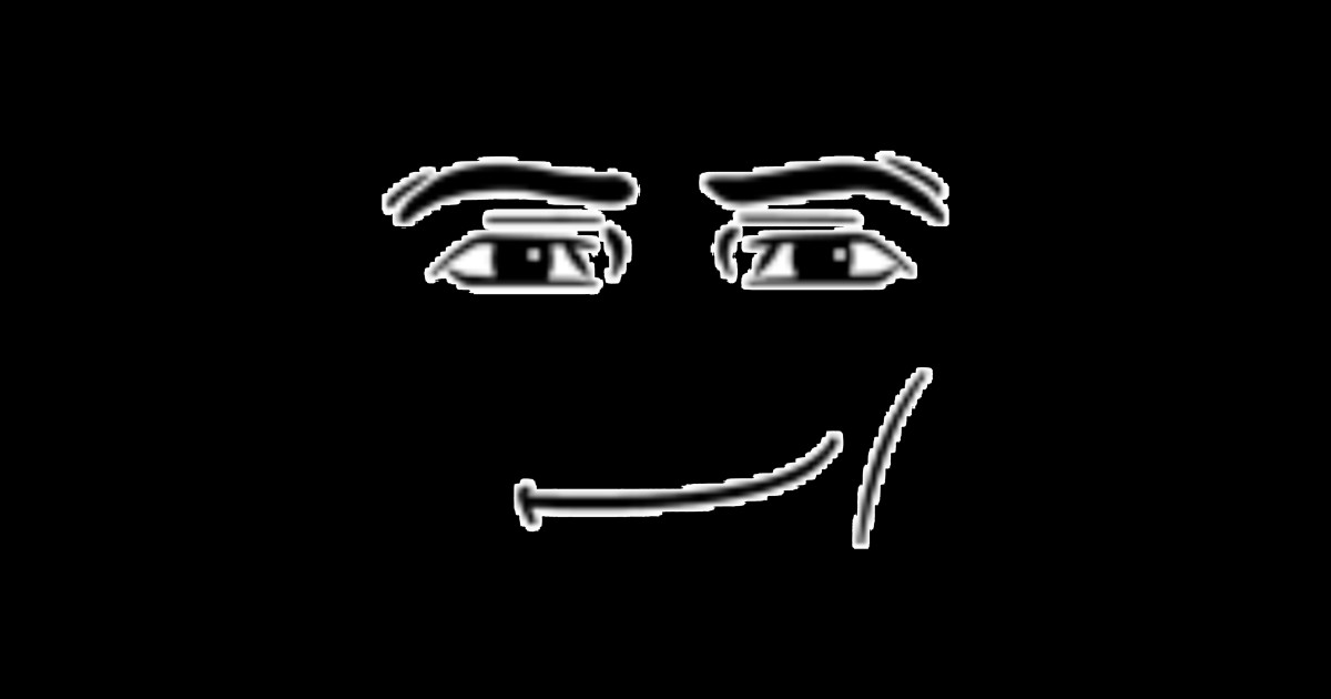 Roblox Man Face Meme - Roblox - Sticker | TeePublic