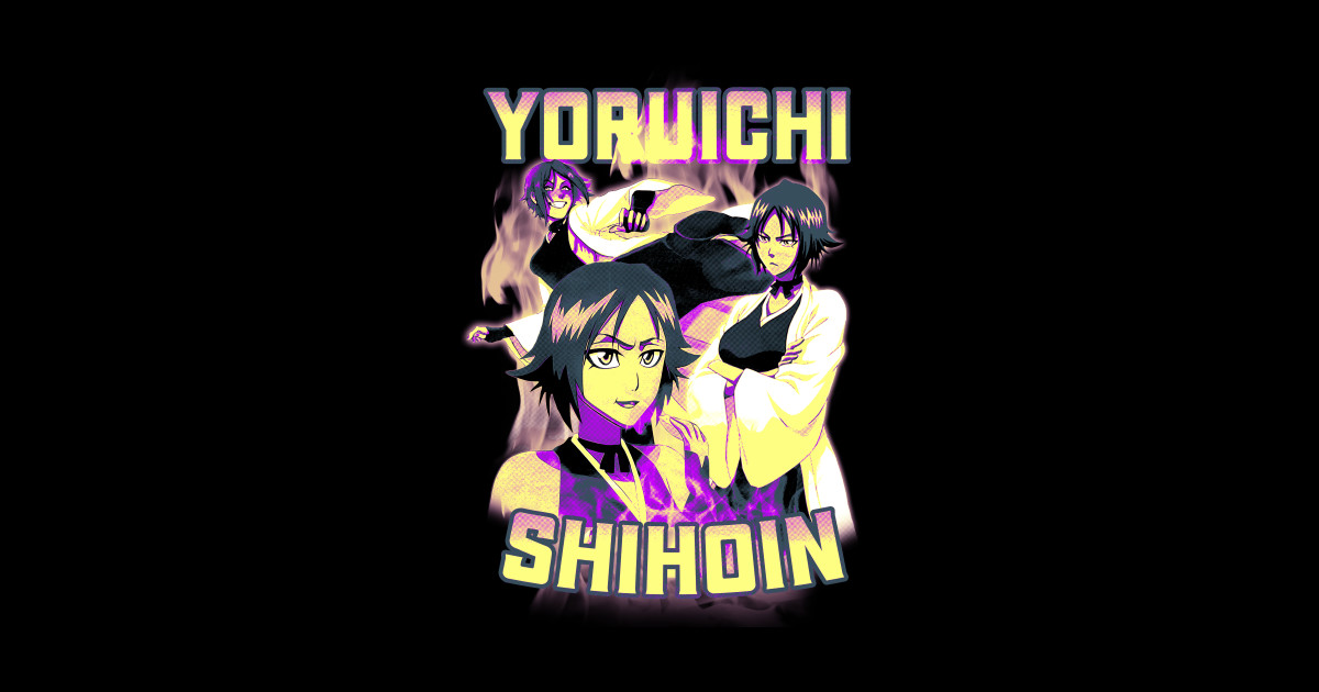 Yoruichi Shihoin Bootleg - Anime Bleach - Sticker | TeePublic