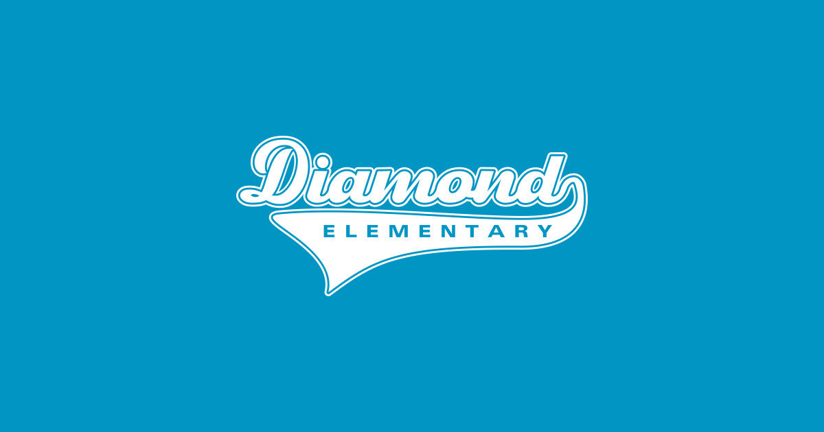Classic Diamond Elementary Logo White - Diamond Elementary School - T ...