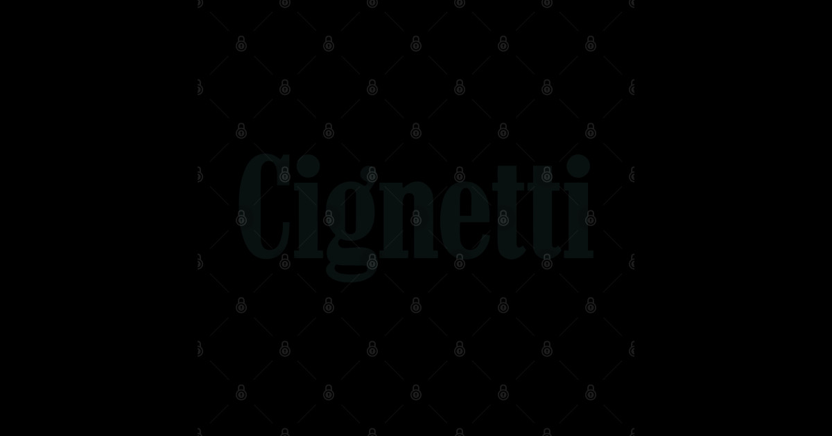 Cignetti-Apparel - Cignetti Apparel - Sticker | TeePublic