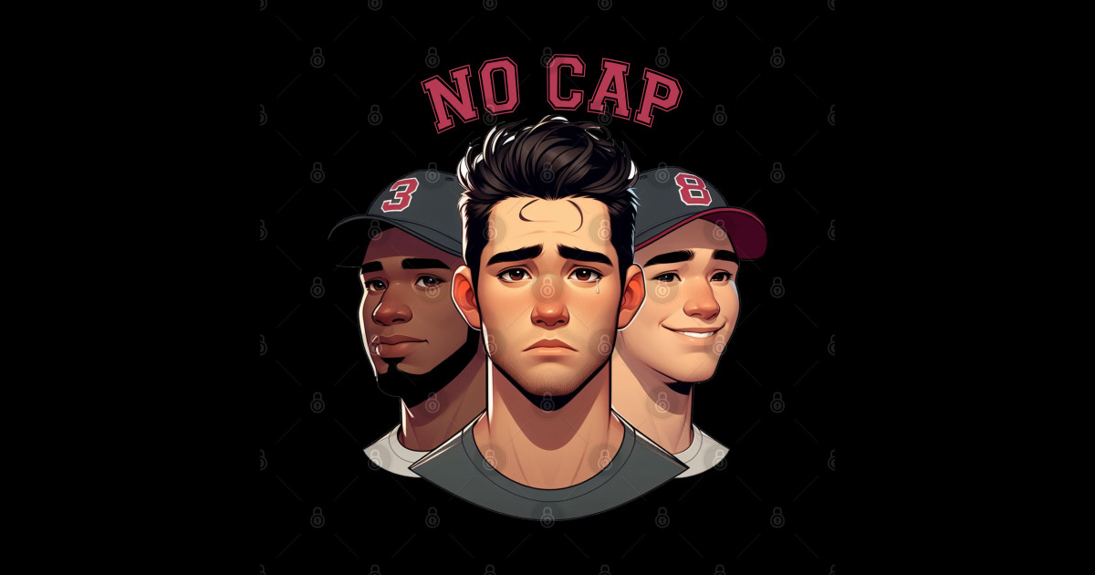No Cap - No Cap - Sticker | TeePublic