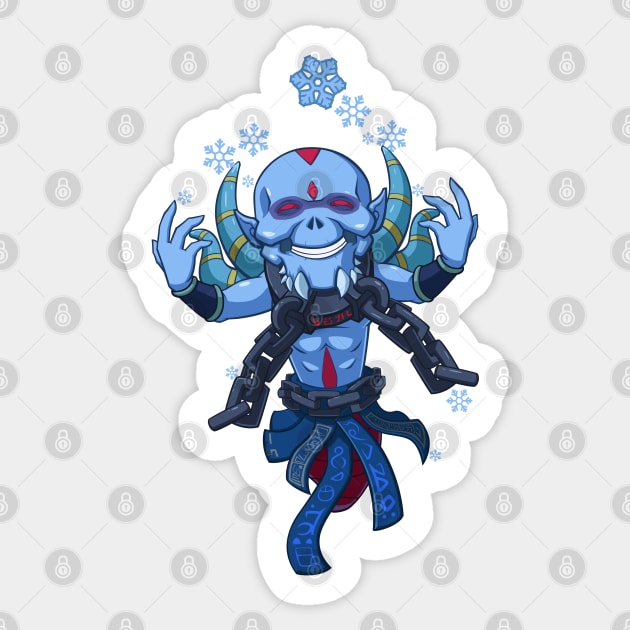 Lich Chibi - Lich - Sticker | TeePublic