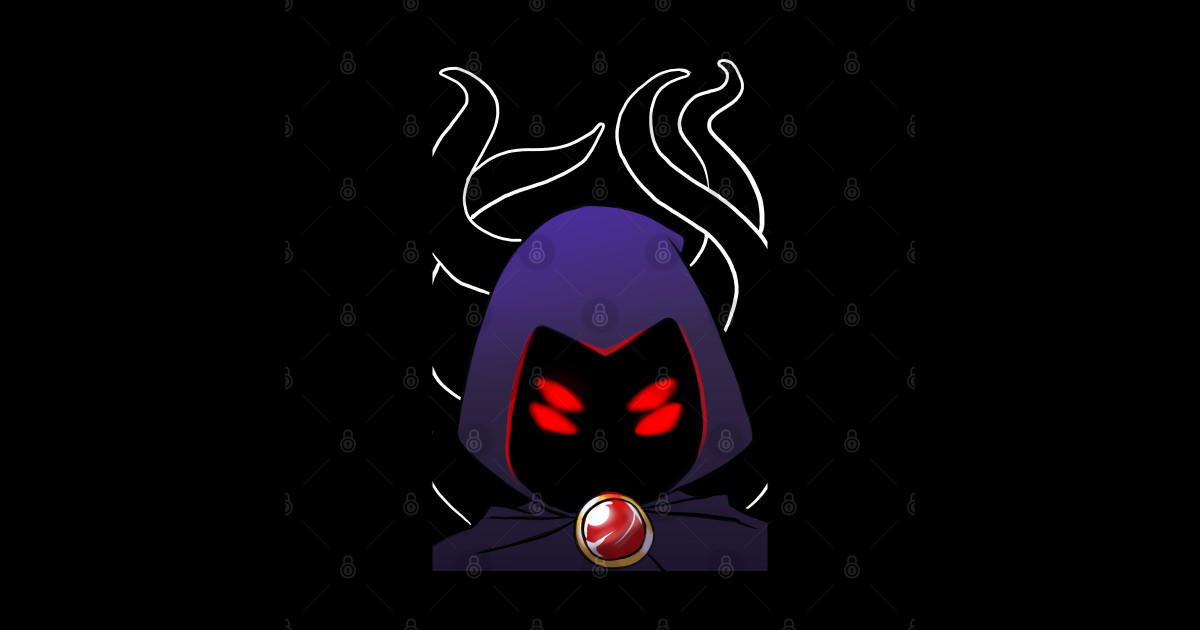 trigon raven - Teen Titans - Sticker | TeePublic
