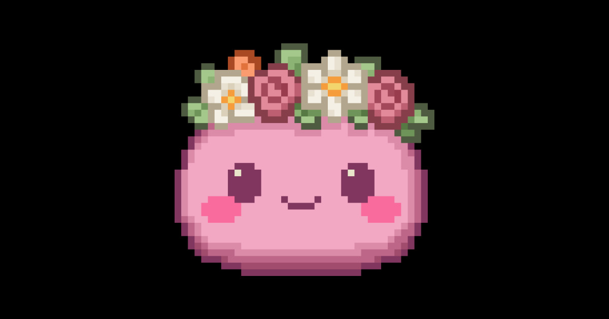 Flower Crown Pixel Mochi - Hibiscus Dream - Flower Crown Pixel Mochi ...