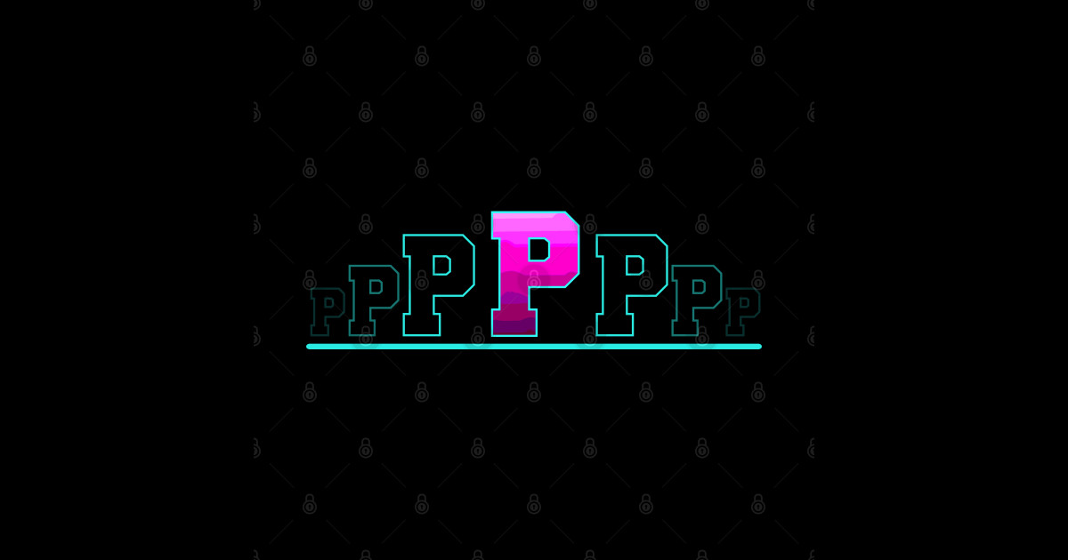 Letter P - Letter - Sticker | TeePublic