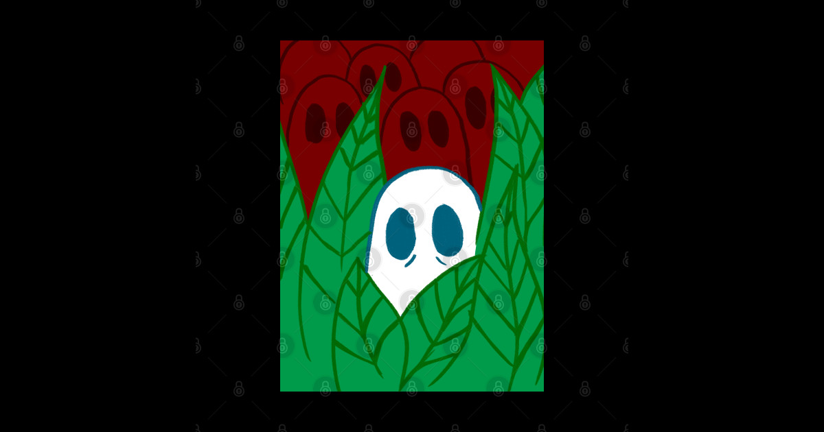 Hiding - Ghost - Sticker | TeePublic