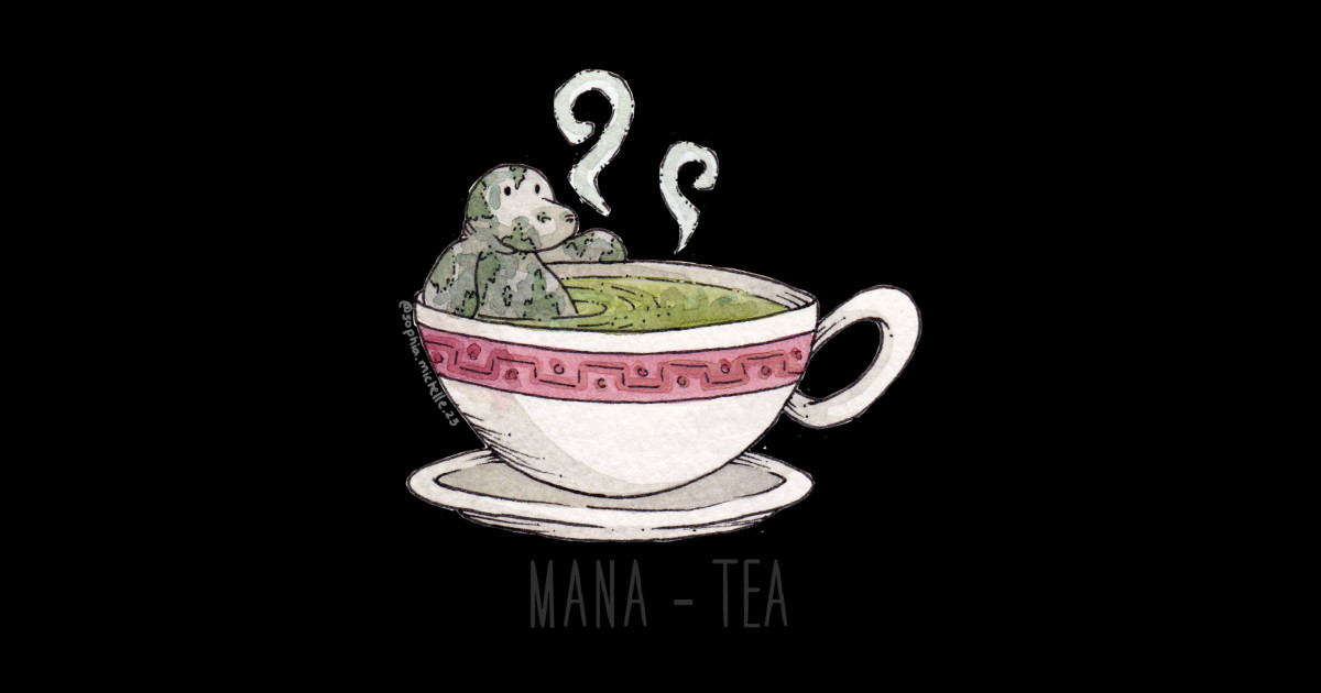 MANA-TEA - Tea - Sticker | TeePublic