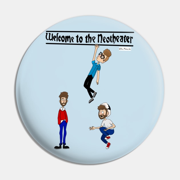 AJR Welcome to the Neotheater - Ajr Neotheater - Pin | TeePublic