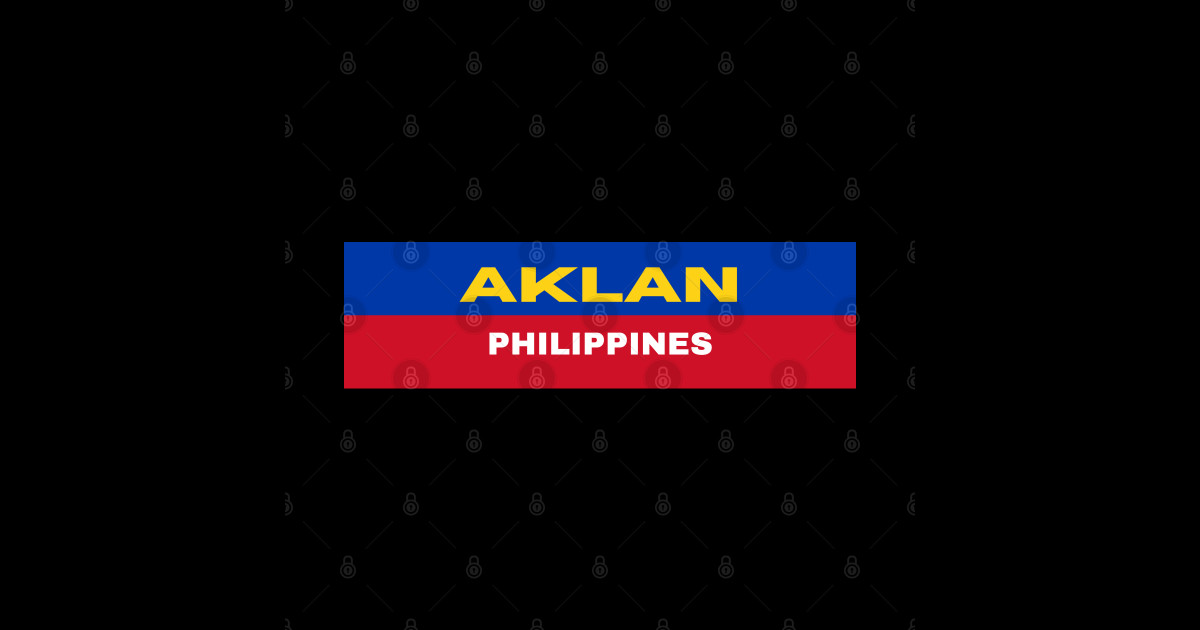Aklan in Philippines Flag Colors - Boracay - Sticker | TeePublic