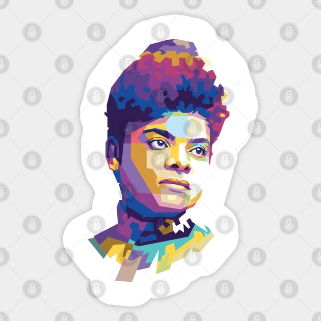 Ida B. Wells - Ida B Wells - Sticker | TeePublic