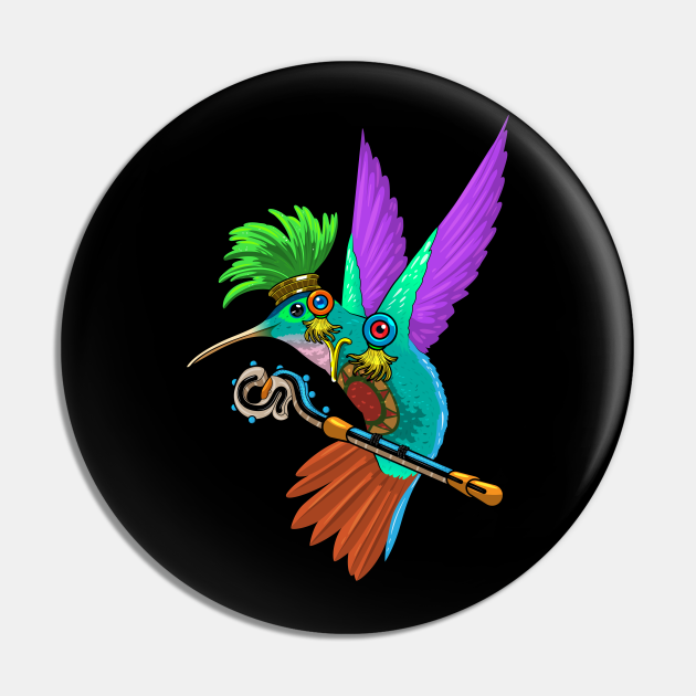 Mayan Hummingbird Huitzilopochtli Aztec Mythology Ancient - Mayan ...