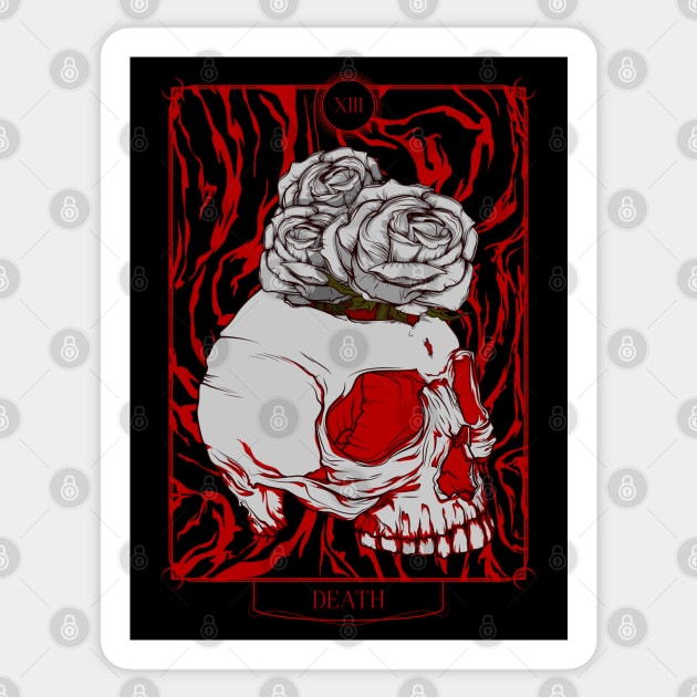 Death Brings Life - Tarot - Sticker | TeePublic