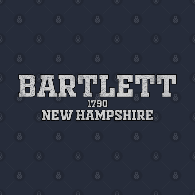 Bartlett New Hampshire - Bartlett New Hampshire - T-Shirt | TeePublic
