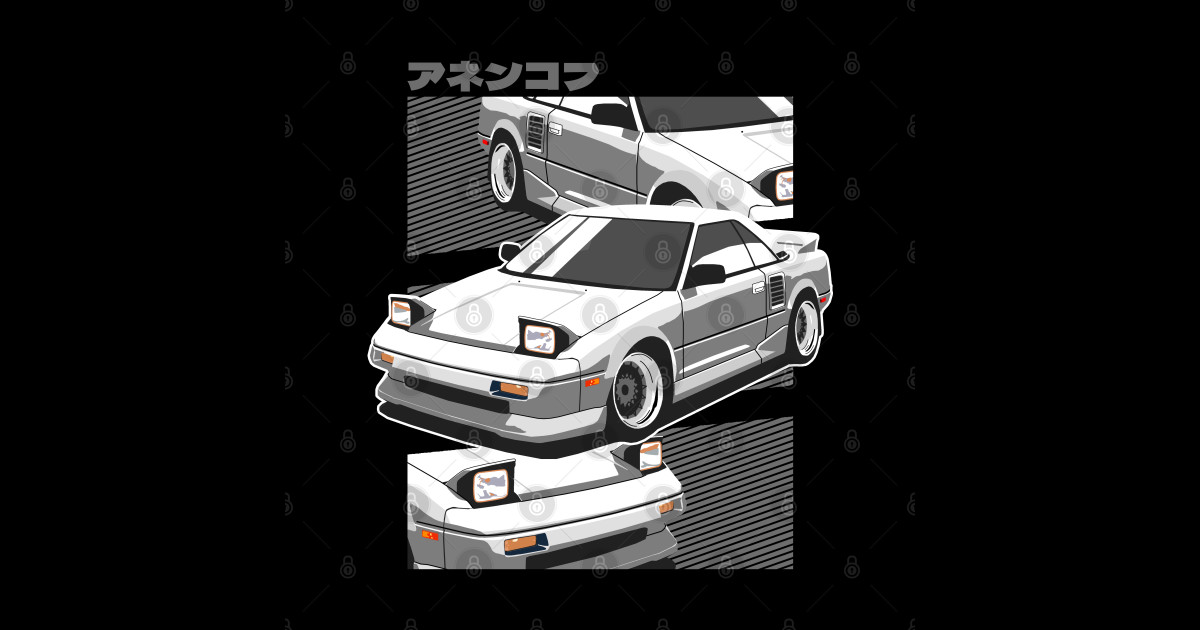 Toyota Mr2 aw11 - Mr2 - Sticker | TeePublic