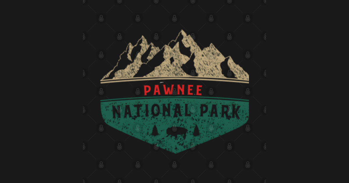 Pawnee national park - Pawnee - T-Shirt | TeePublic