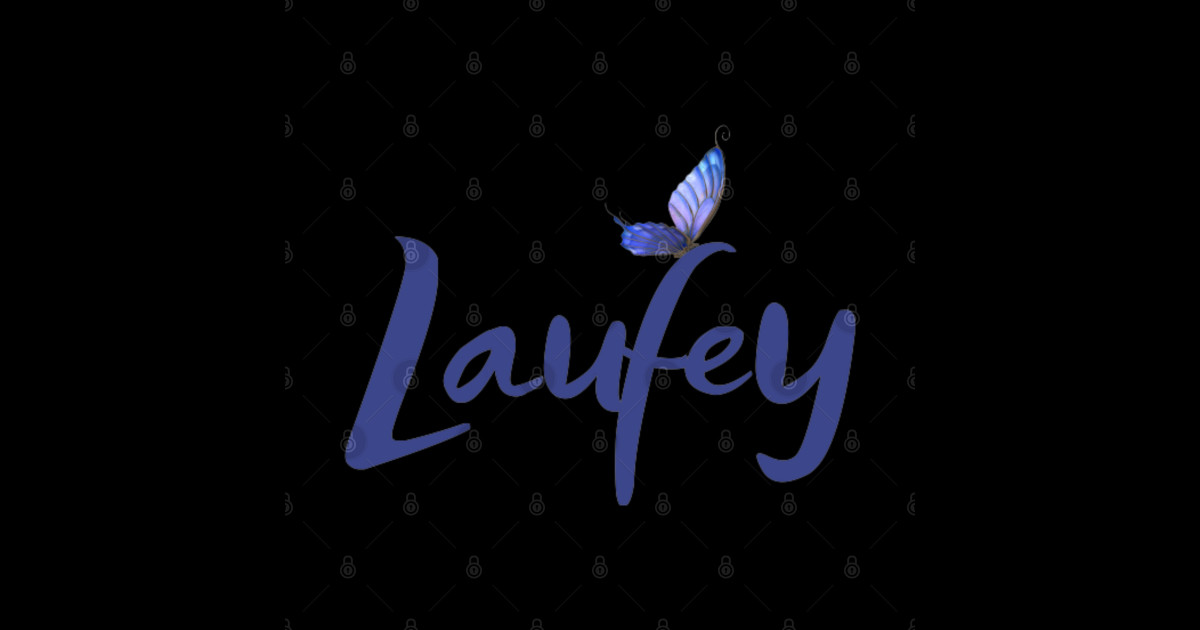 Laufey Butterfly - Live Laugh Laufey - Sticker | TeePublic