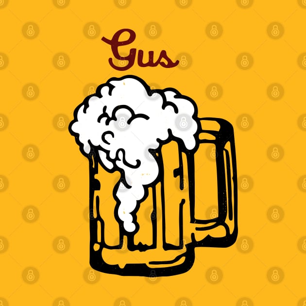 Gus Polinski beer mug jacket - Kenosha Kickers - T-Shirt | TeePublic