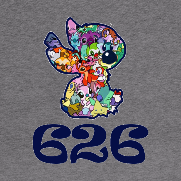 626 - Stitch - Hoodie | TeePublic