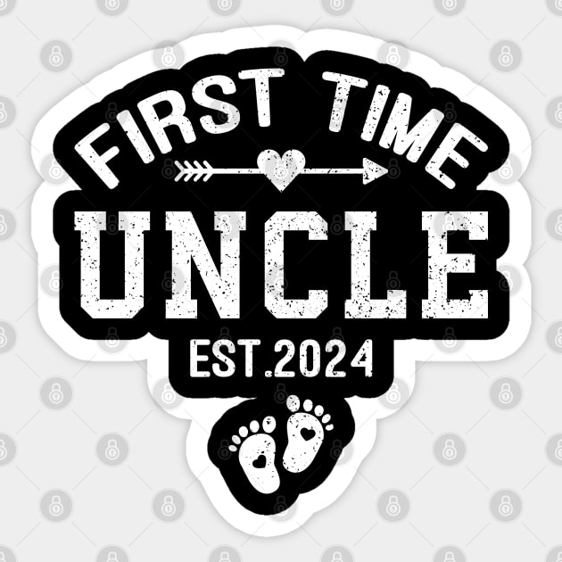 Promoted to Uncle EST 2024 First Time New Uncle - First Time Uncle ...