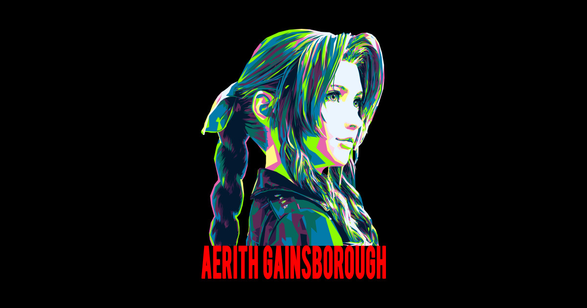Aerith - Aerith - Sticker | TeePublic