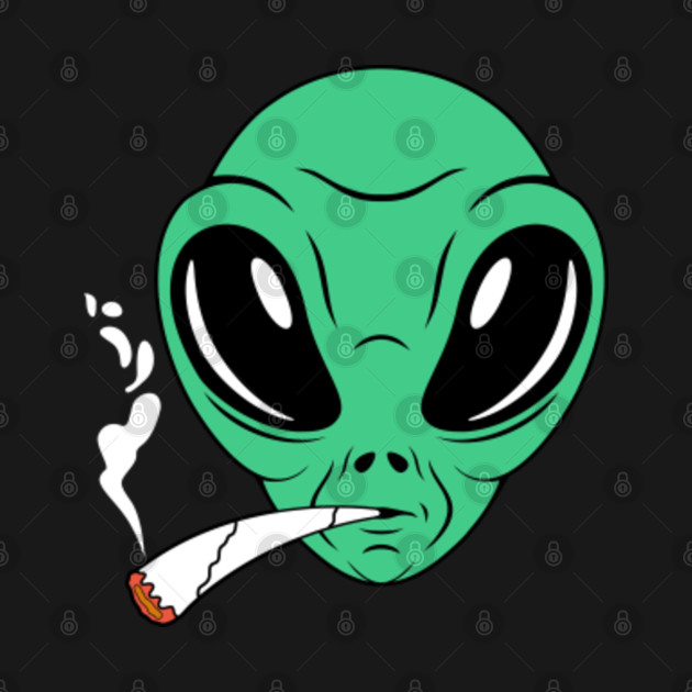 Stoner Alien - Stoner Alien - T-Shirt | TeePublic