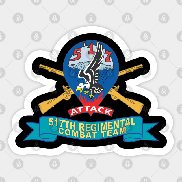 517th Regimental Combat Team (RCT) - Infantry w Br - Ribbon X 300 ...