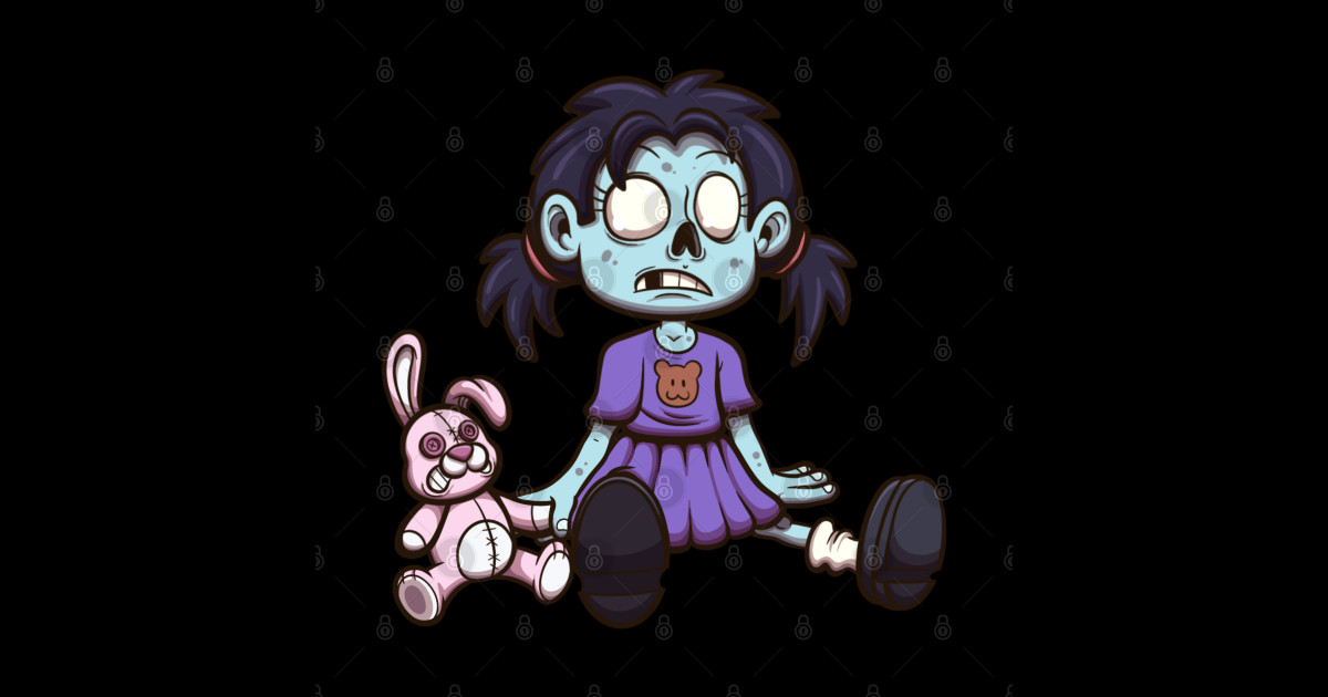 Little Zombie Girl - Little Zombie Girl - Posters and Art Prints ...